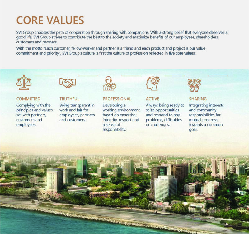 Core values - CÔNG TY CỔ PHẦN ĐẦU TƯ TẦM NHÌN PHƯƠNG NAM